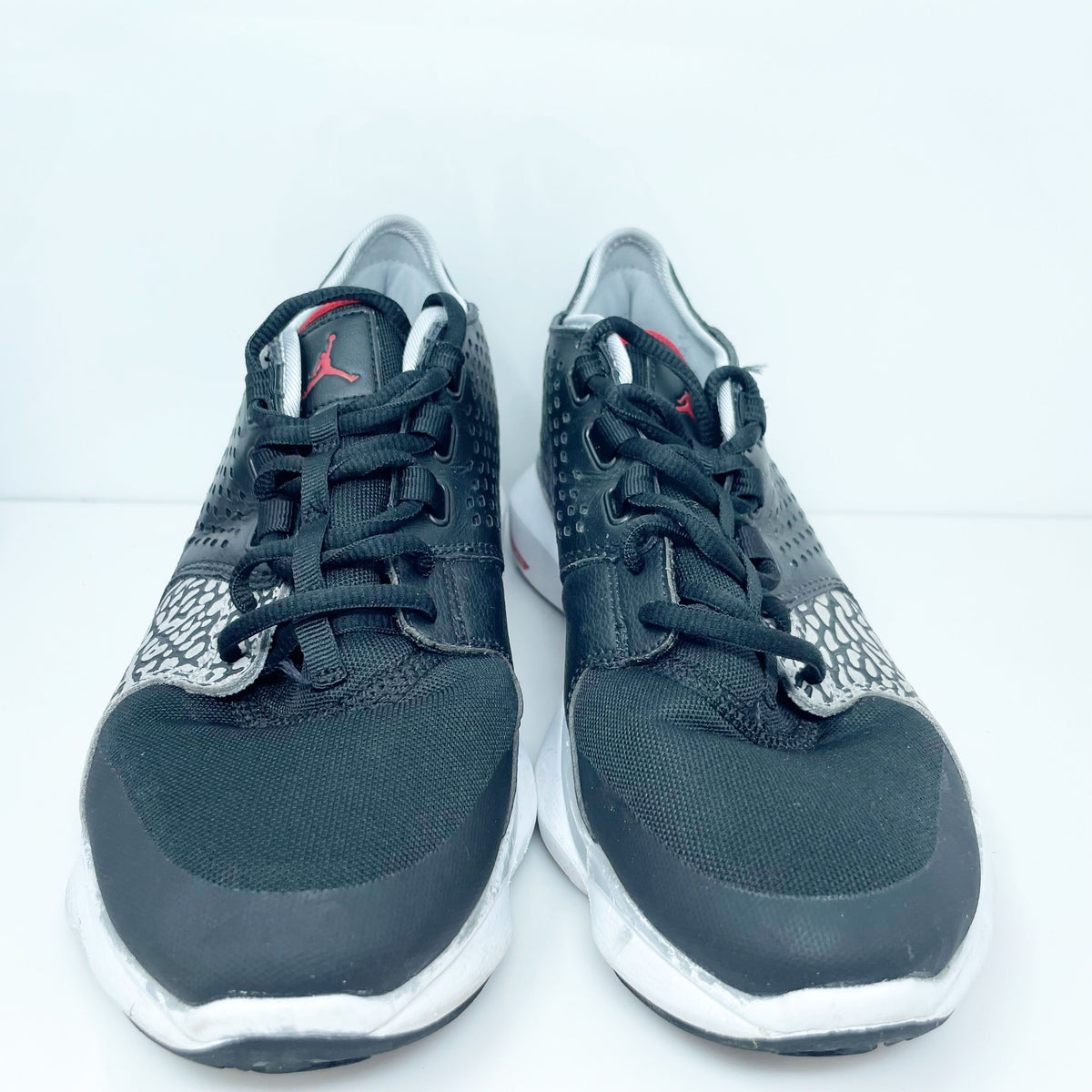 Nike Mens Air Jordan Flow 833969-001 Black Basketball Shoes Sneakers S ...
