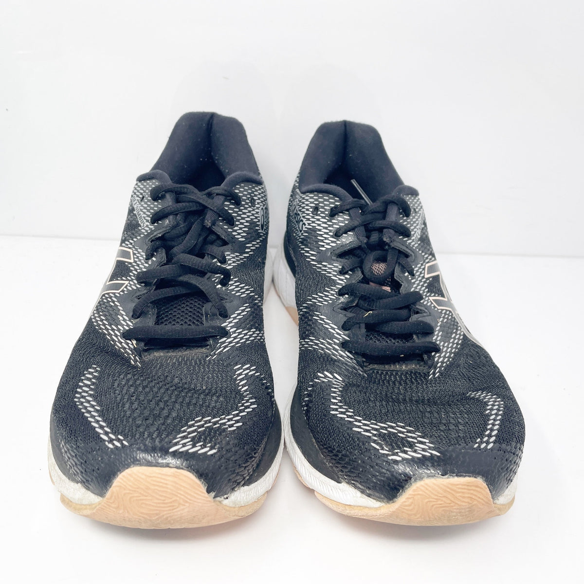 Asics Womens Gel Nimbus 20 T850N Black Running Shoes Sneakers Size 10 ...