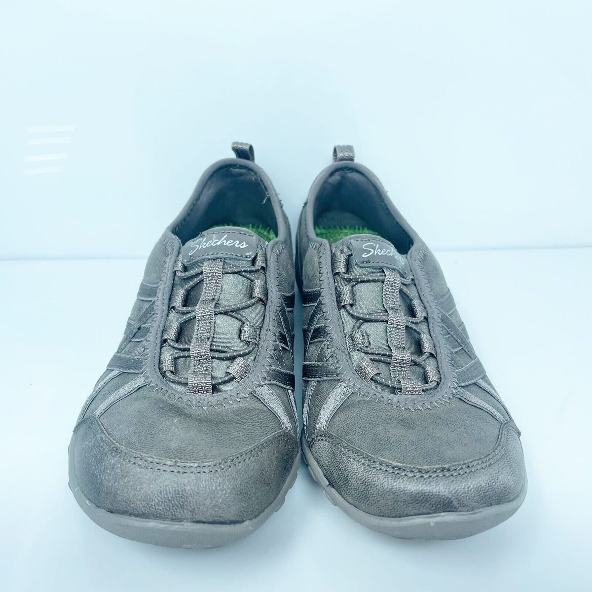 Skechers Womens Breathe Easy 23857 Brown Running Shoes Sneakers Size 5 ...