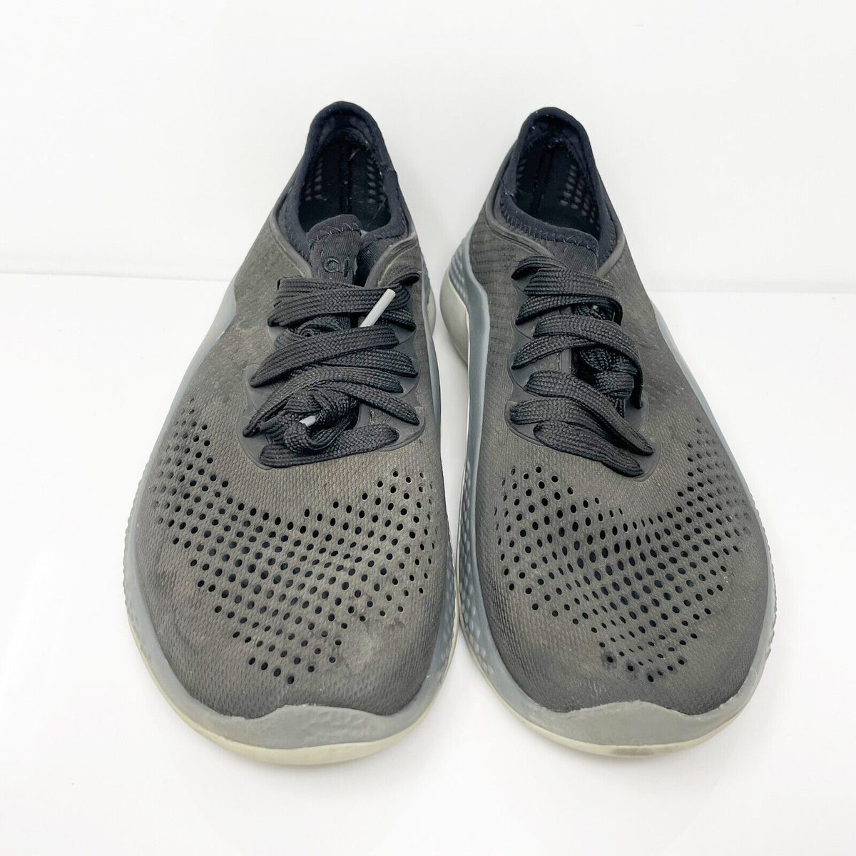 Crocs Womens Literide 360 Pacer 206705 Black Casual Shoes Sneakers Siz ...