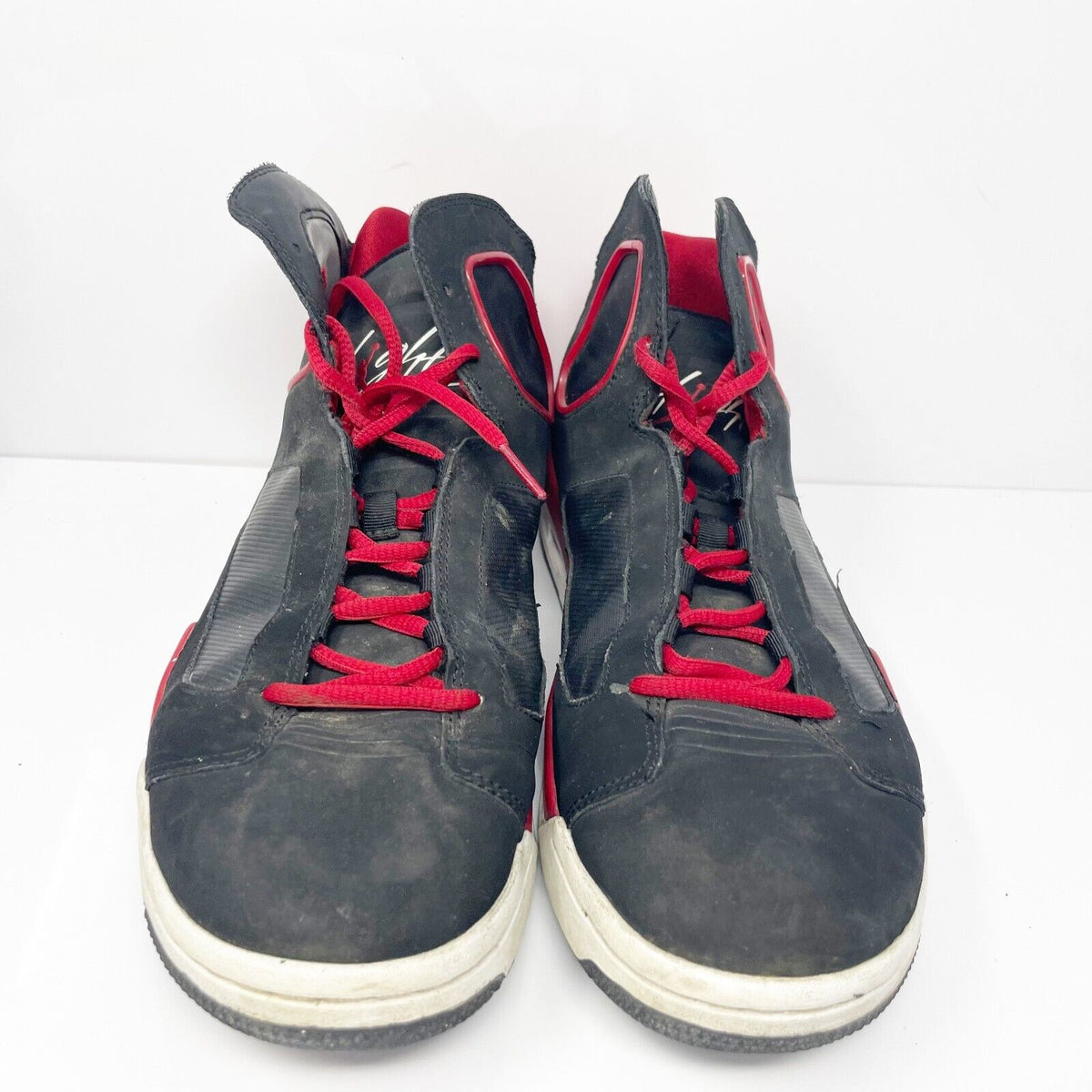 Nike Mens Air Jordan Flight Luminary 551820 Black Basketball Shoes Sne ...