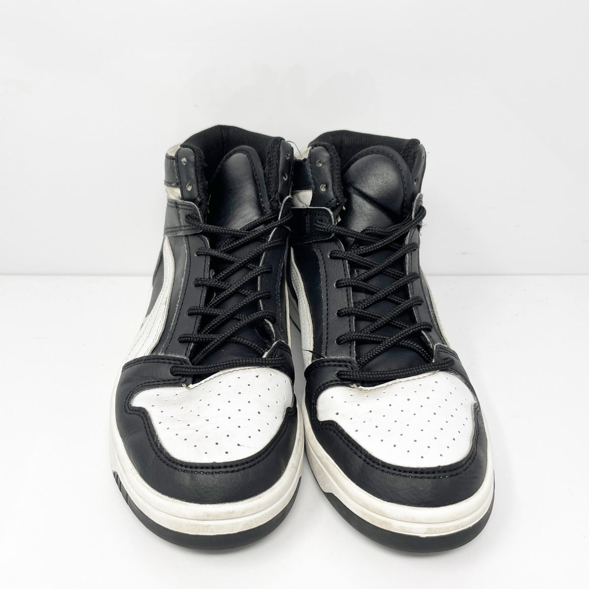 Puma Boys Rebound Lay Up SL 370486-01 Black Basketball Shoes Sneakers ...