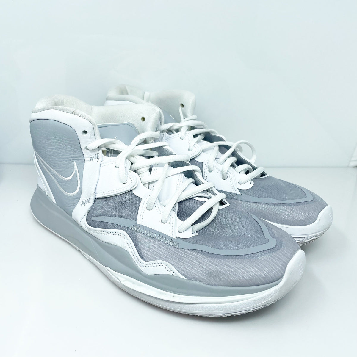 Nike Mens Kyrie Infinity TB DO9616-001 Gray Basketball Shoes Sneakers ...