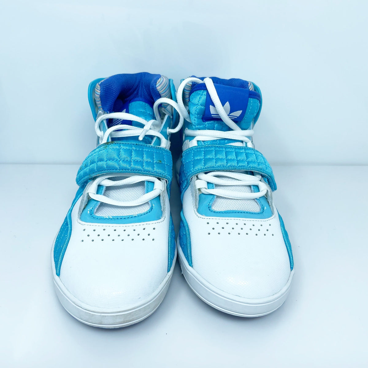 Adidas Womens Roundhouse Mid G56811 White Basketball Shoes Sneakers Si ...